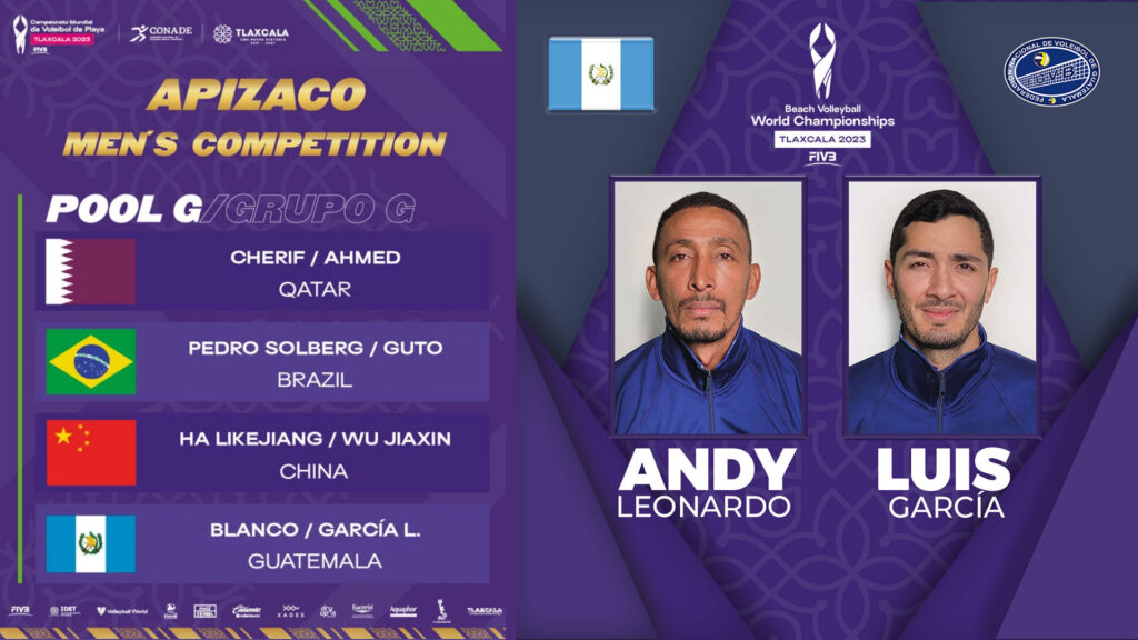 GUATEMALA PRESENTE EN EL MUNDIAL DE VOLEIBOL DE PLAYA 2023 – Federación Nacional de Voleibol de ...